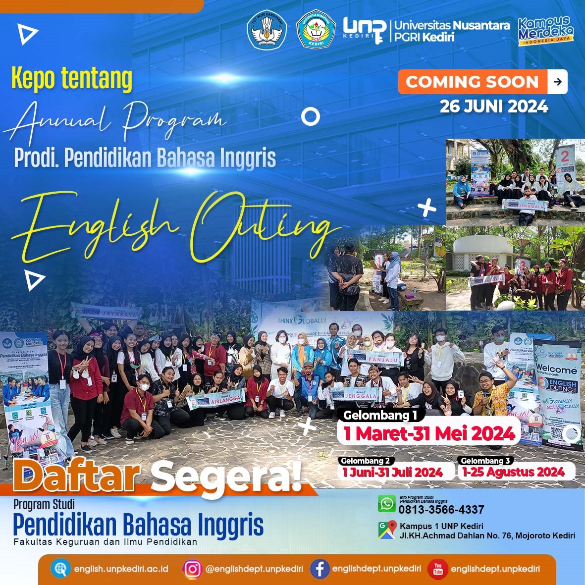 COMING SOON ENGLISH OUTING 2024 – english